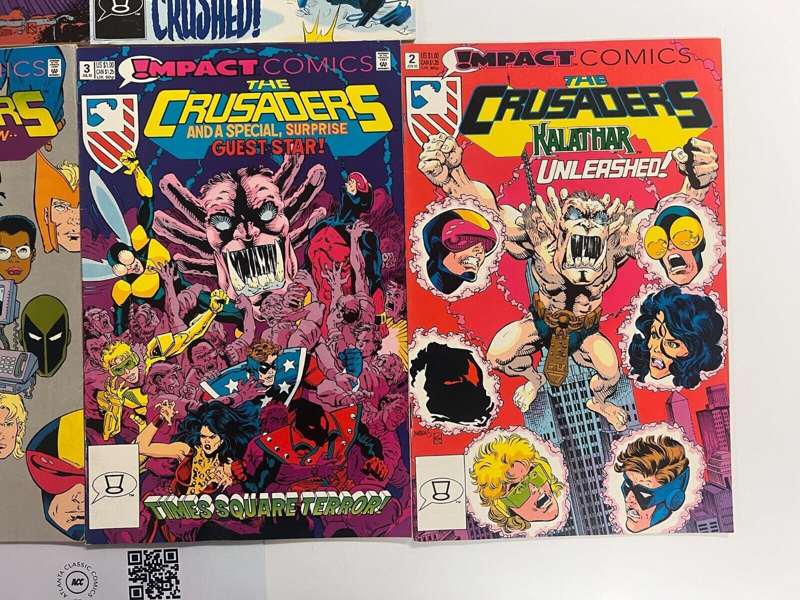 6 The Crusaders Impact Comic Books # 2 3 4 5 7 8 29 JS30 | Comic Books ...