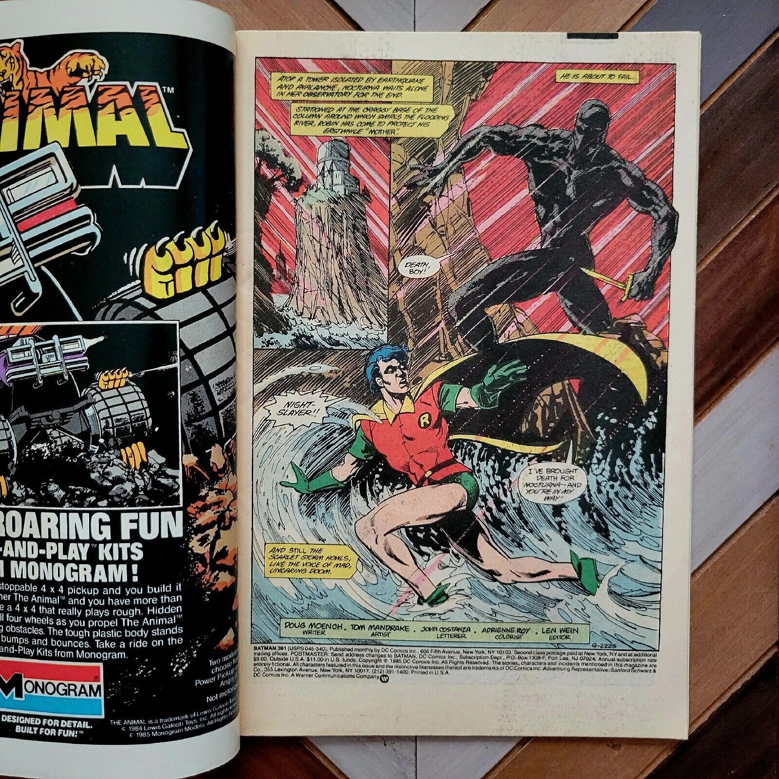 BATMAN #391 FN/VF (DC 1986) Night Slayer + Catwoman, Nocturna & Jason ...
