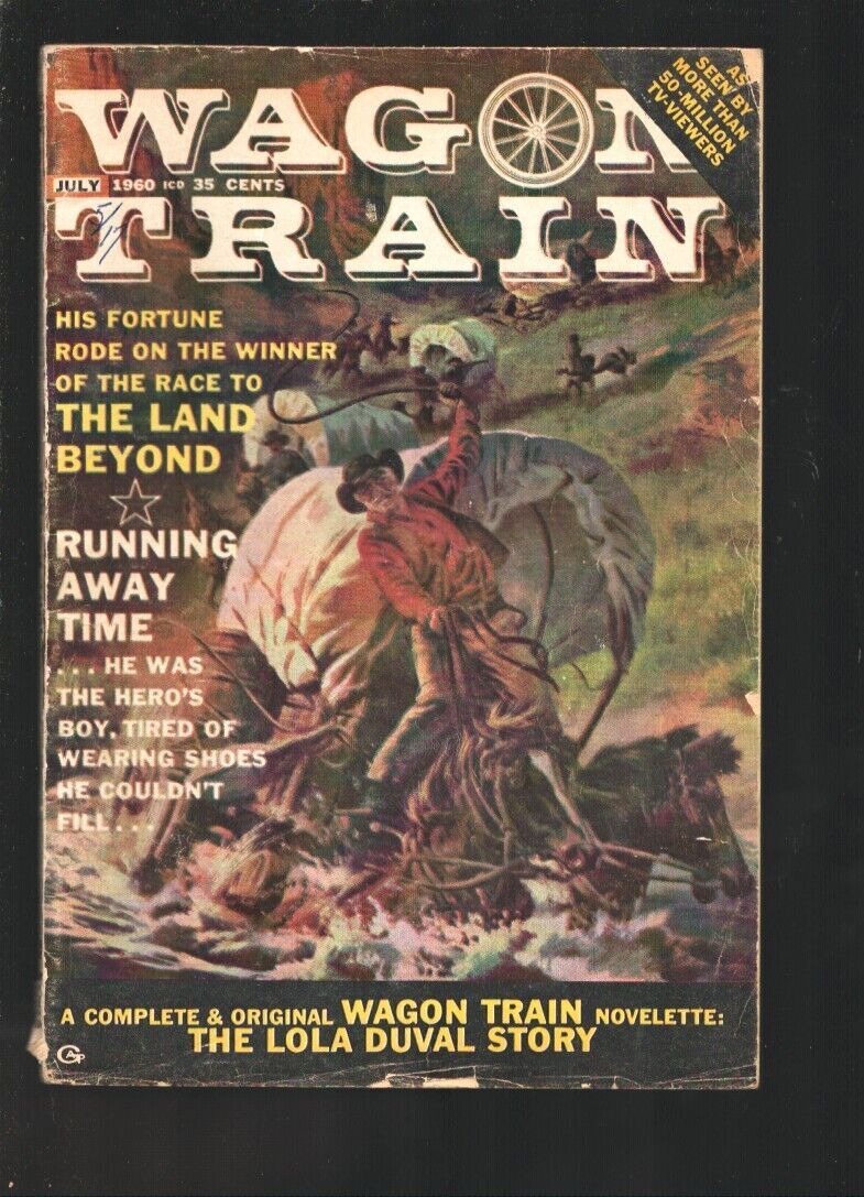 Wagon Train #1 7/1960-1st & only issue-based on the famous TV series-Ward Bon... | Comic Books ...