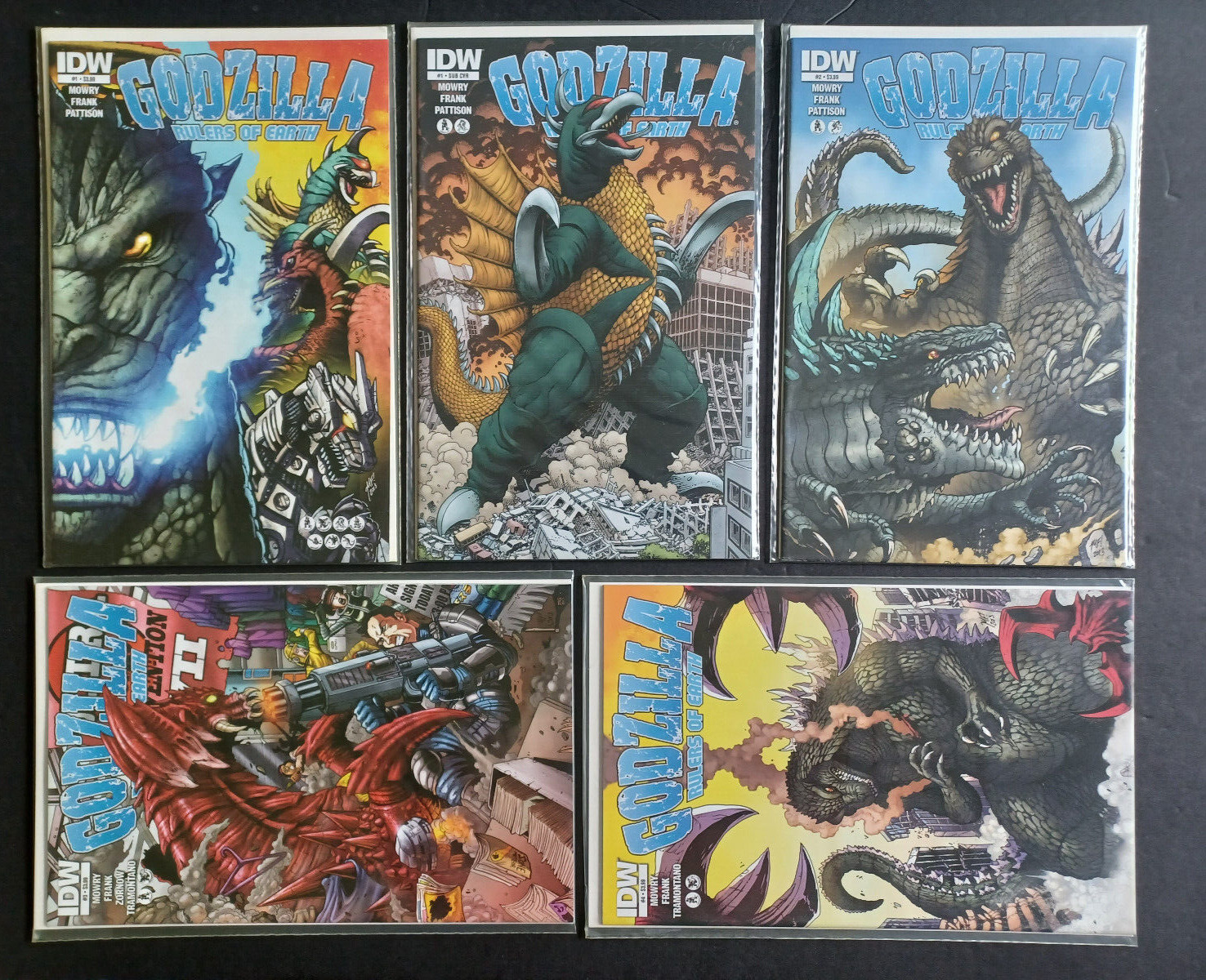 Godzilla: Rulers of Earth 1-14 + #1 Sub Variant Set - Mechagodzilla ...