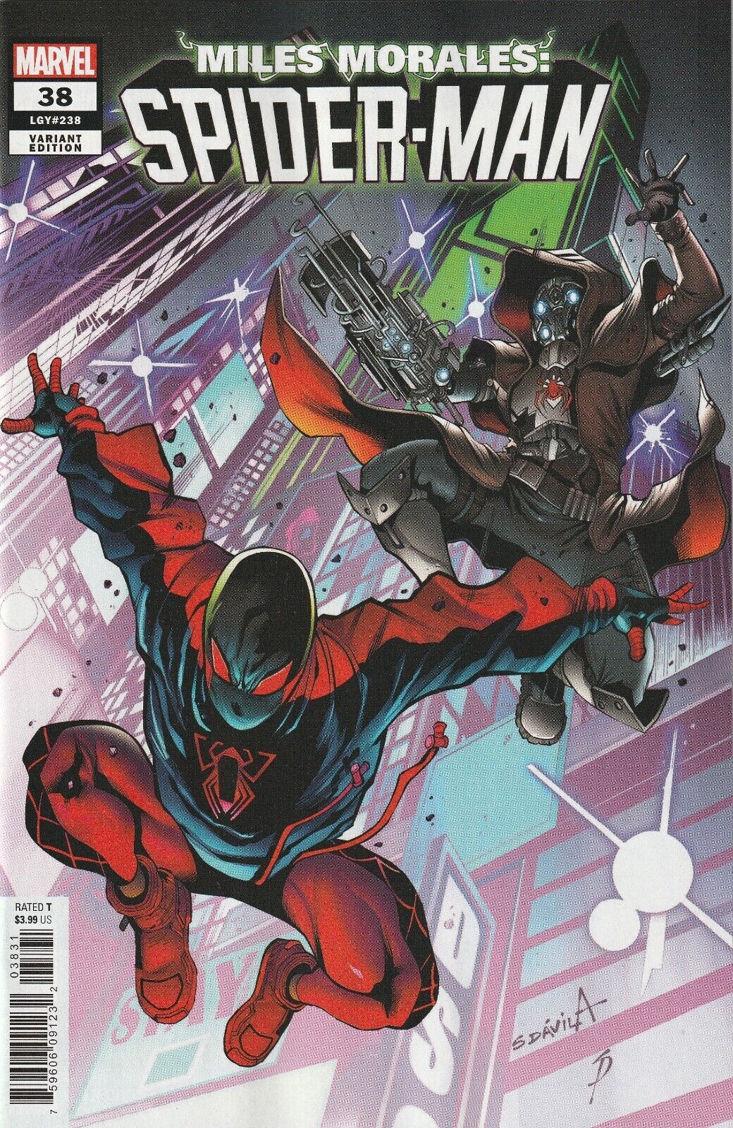 Miles Morales Spider-Man # 38 Variant 1:25 Cover NM Marvel [H7] | Comic ...