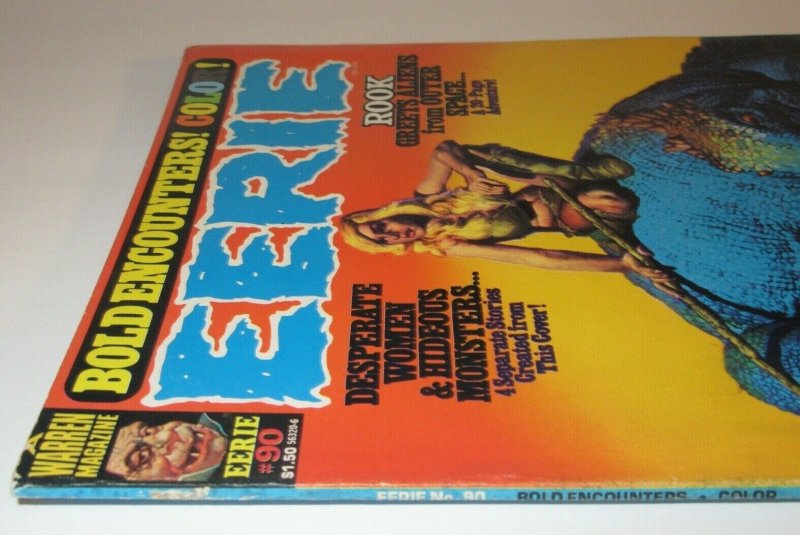 Eerie #90 Rich Corben Cover & Art The Rook 1978 Warren Horror Magazine ...