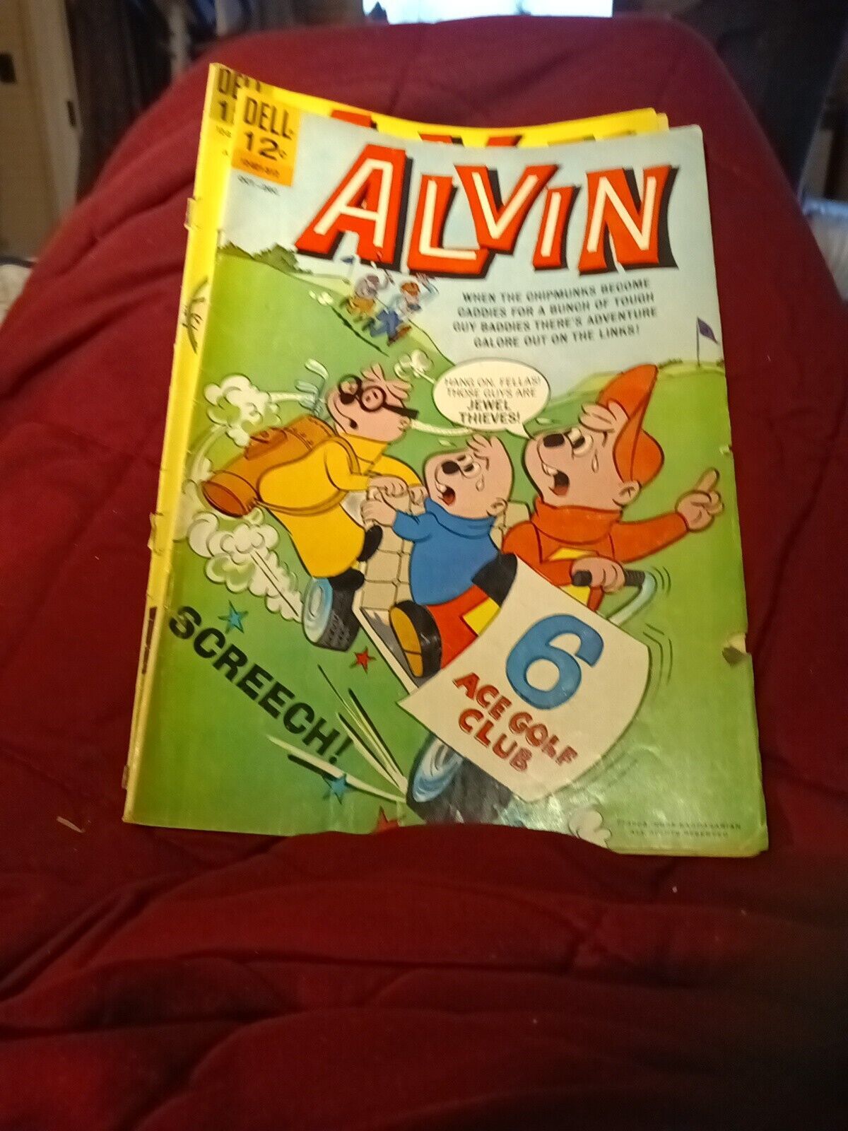 Alvin And The Chipmunks 13 & 15 Dell Comics Lot Run Set Collection ...