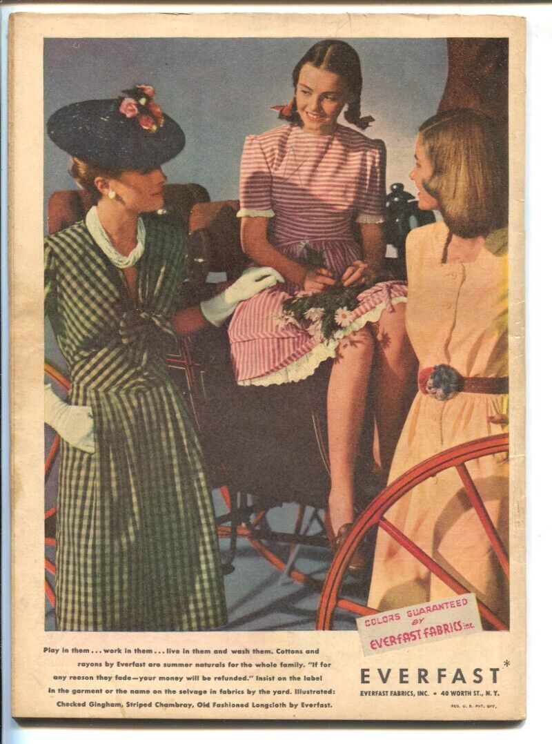 Calling All Girls #21 1943- Judy Wing-sWWII stories-photo cover-Roy ...