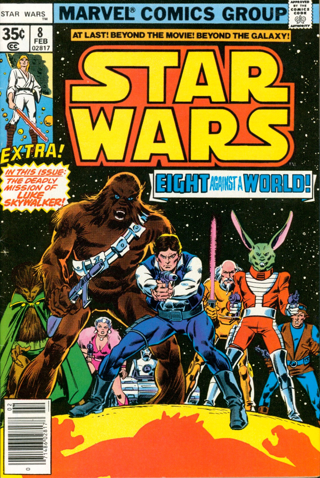 Star Wars #8 Pizzazz Variant Marvel Comics 1978 VF- | Comic Books ...