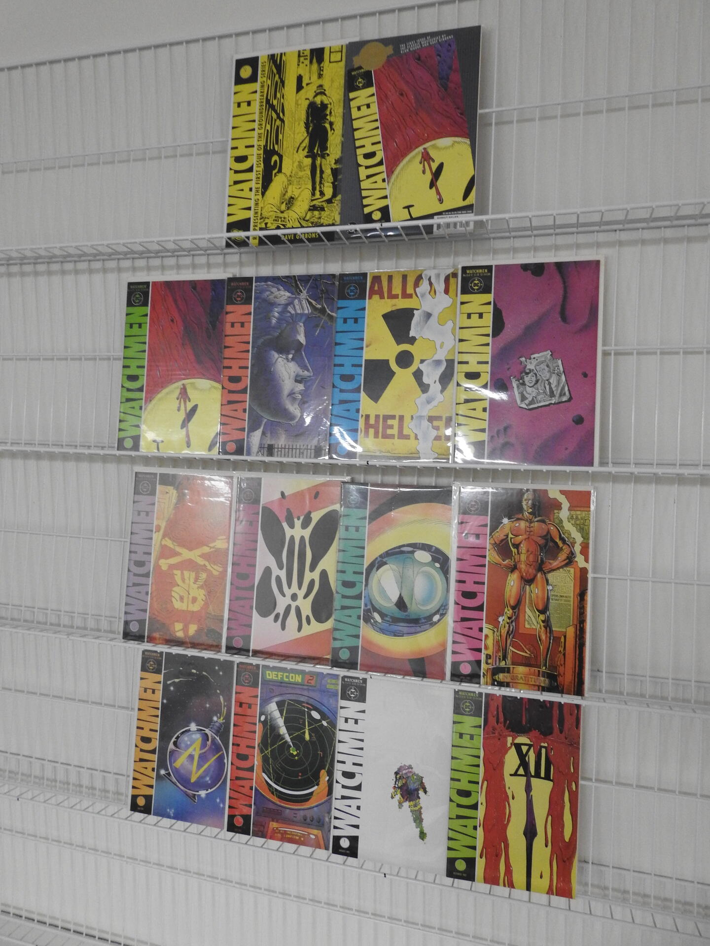 Watchmen #1-12 Complete Set + Extras! Avg NM- Condition! Alan Moore ...