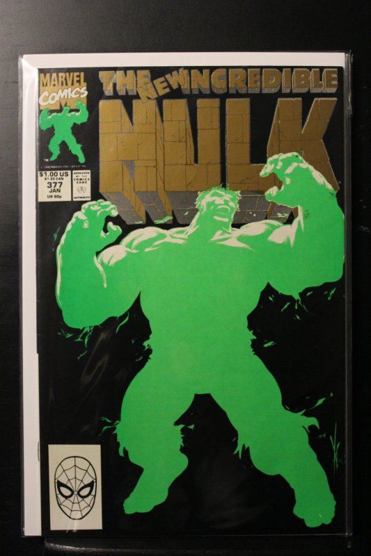 The Incredible Hulk #377 2nd Print (1991) | Comic Books - Copper Age ...