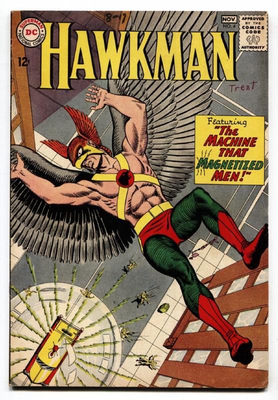 Hawkman #4 DC FN comic book 1st appearance of Zatanna Key Issue Silver ...