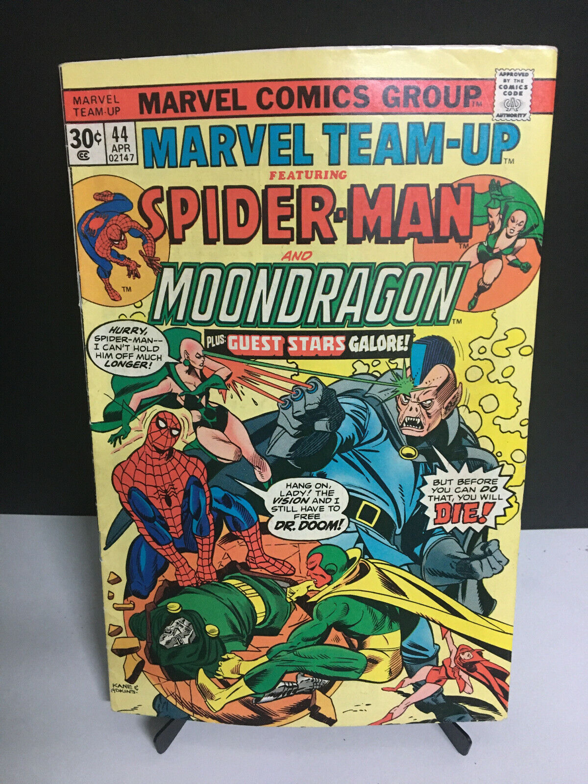 Marvel Team-Up #44 - 30 Cent Price Variant - Spider-Man - HTF - Missing ...