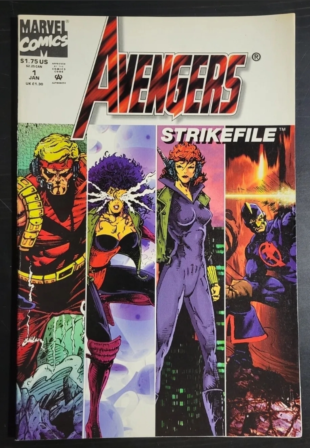 Avengers Strikefile (1994) | Comic Books - Modern Age, Marvel / HipComic