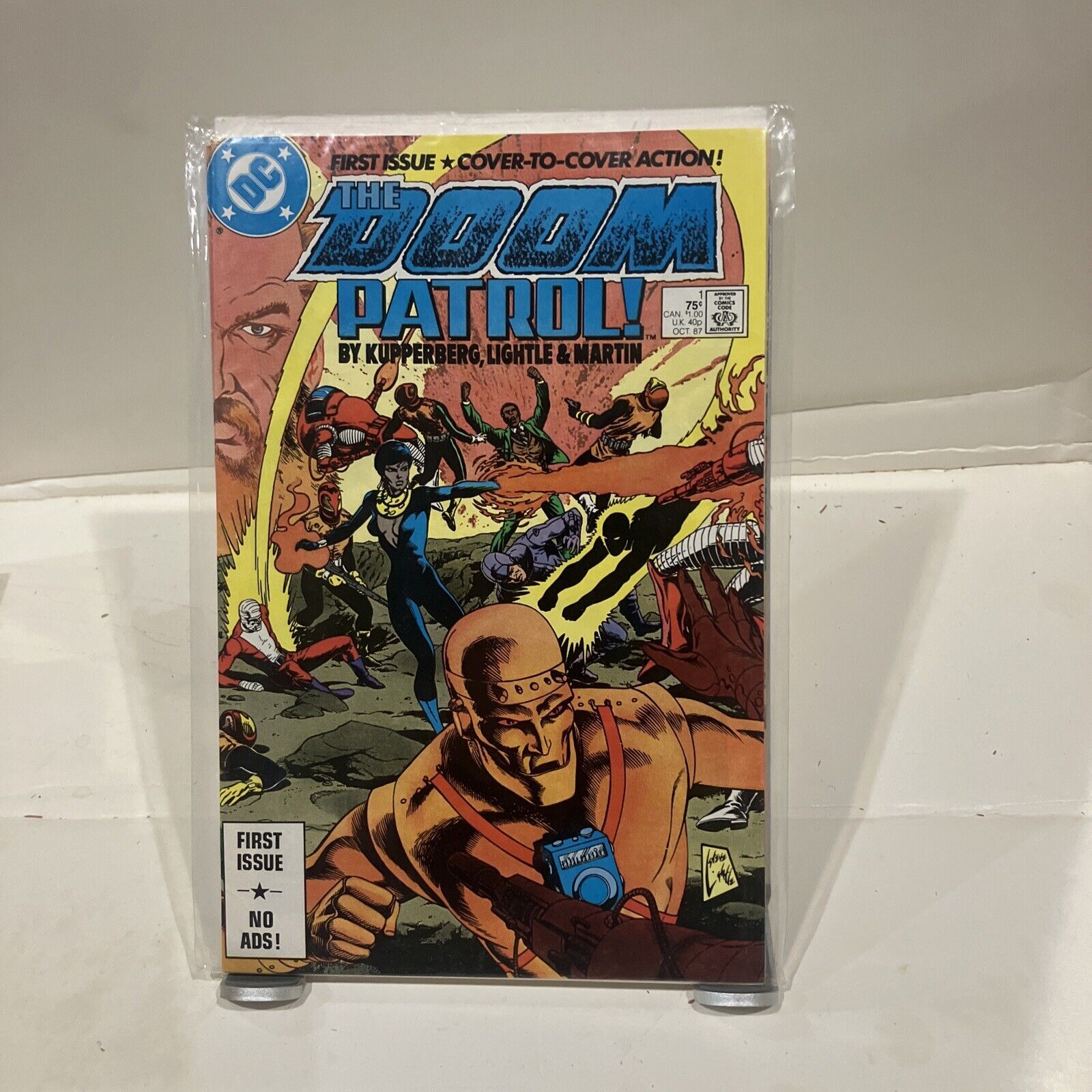DOOM PATROL #1 1987 DC 1st Issue Steve Lightle comic art Byrne Austin ...