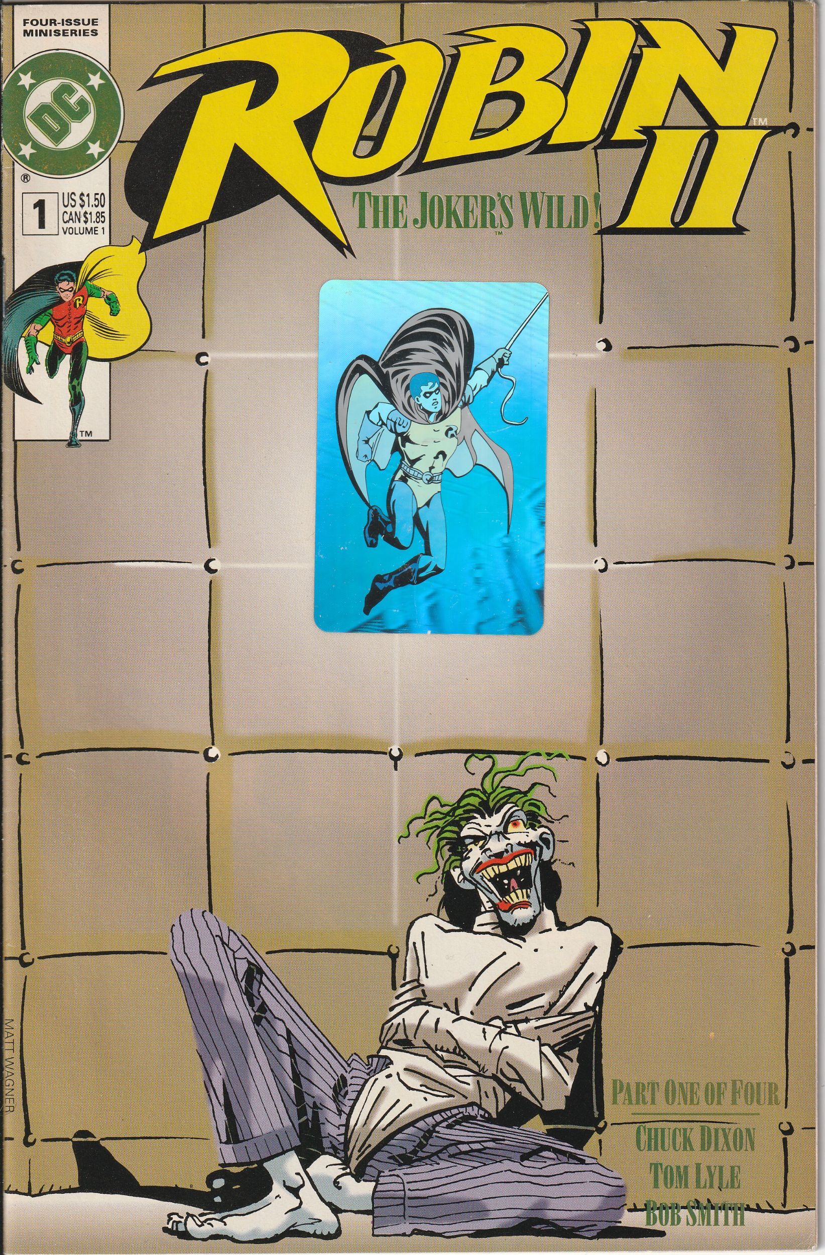 Robin II: The Joker's Wild! #1 Straight Jacket Cover (1991) | Comic ...