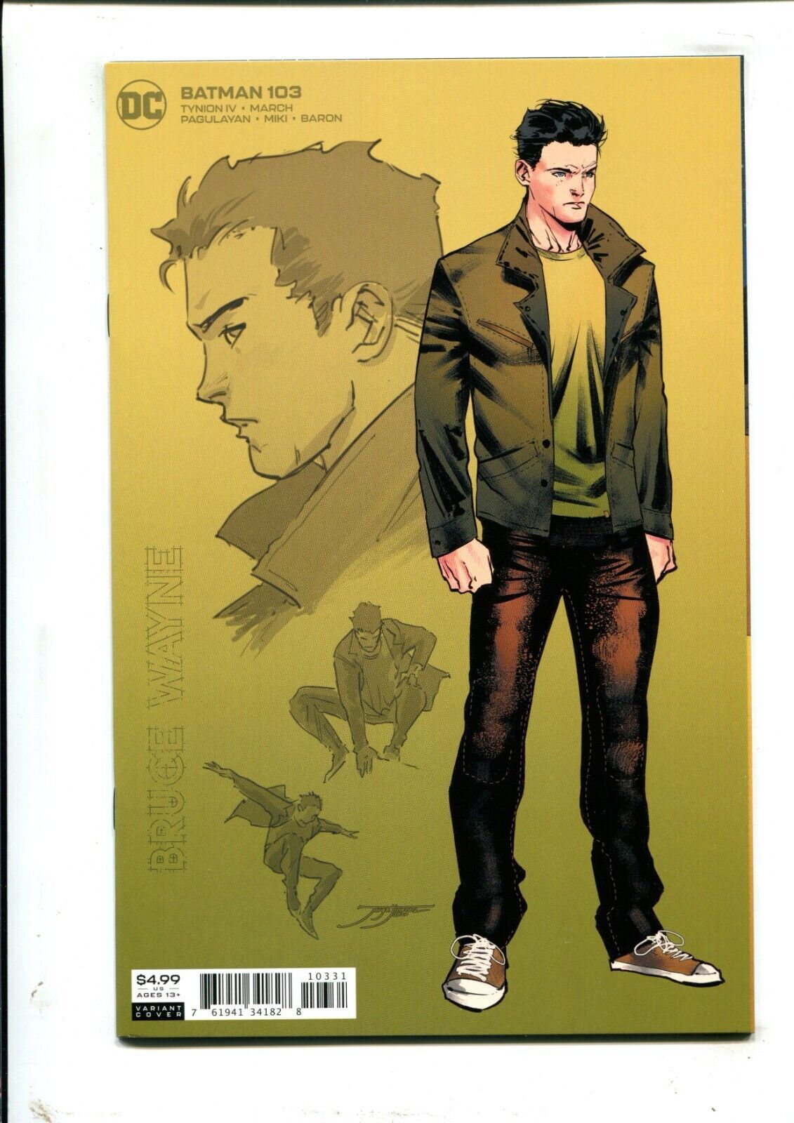 Batman #103 - Jorge Jimenez Bruce Wayne Variant Cover. (9.2 OB) 2020 ...