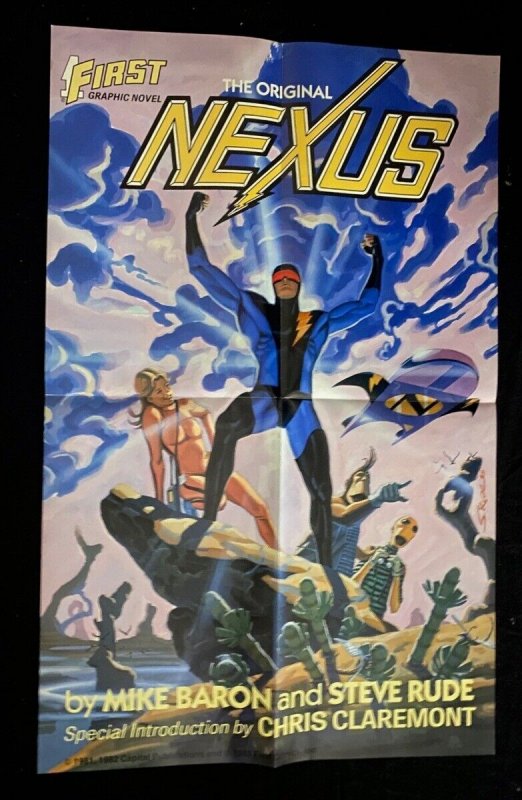 Nexus Original Comic Poster Steve Rude Mike Baron | Graphic Novels ...