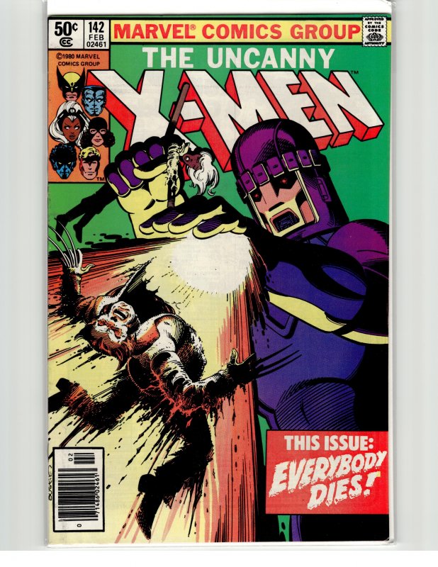 The Uncanny X-Men #142 (1981) X-Men | Comic Books - Bronze Age, Marvel ...
