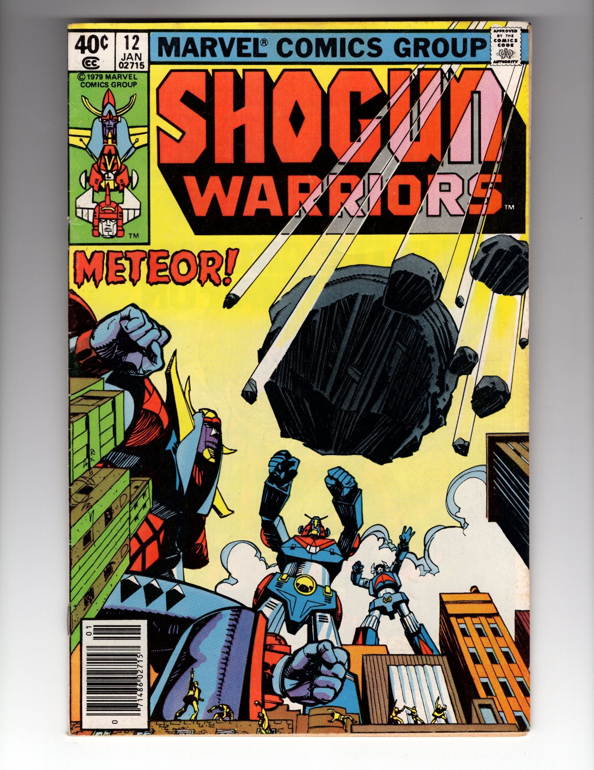 Shogun Warriors #12 (1980) Invincible Guardians of World Freedom ...