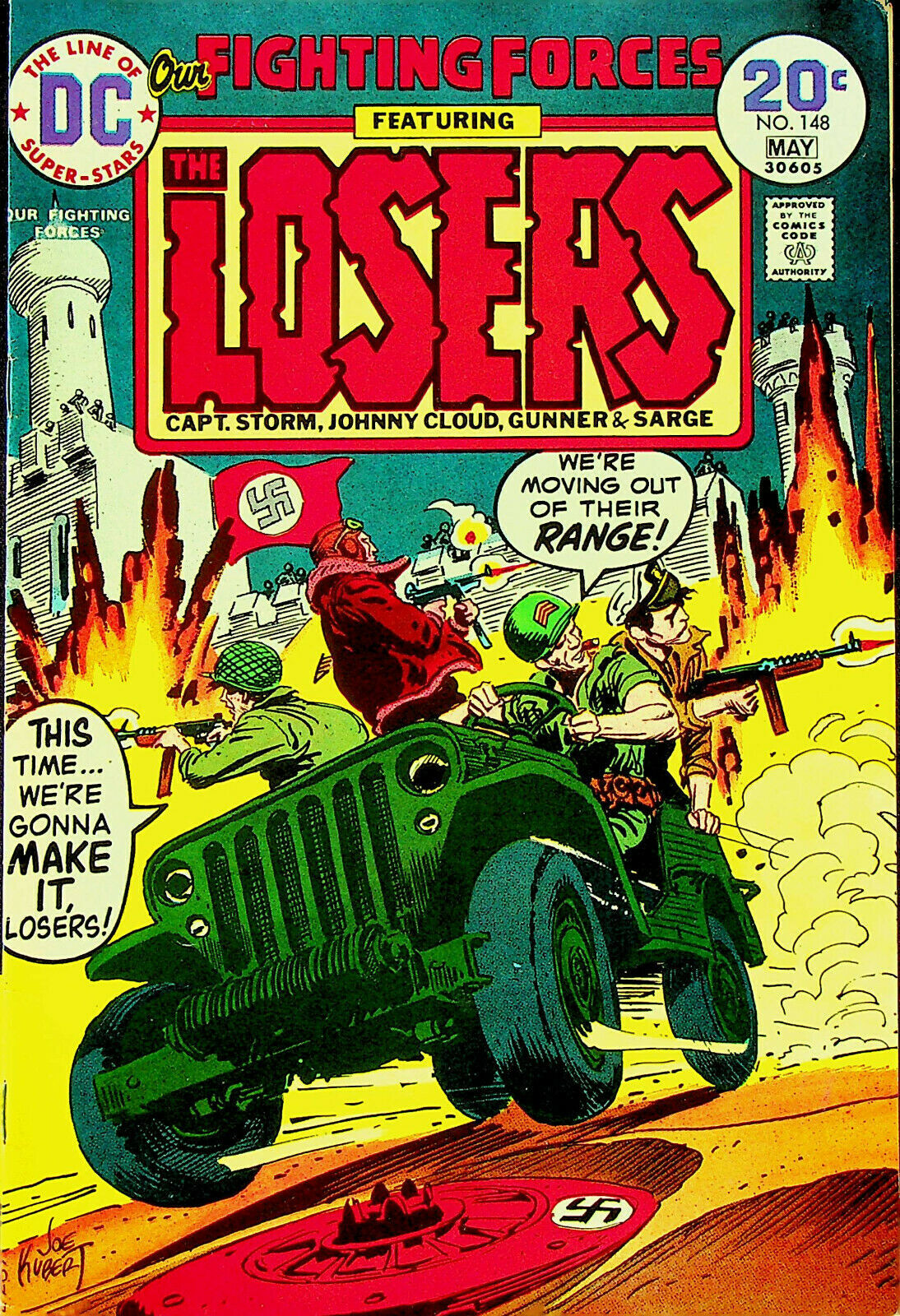 Our Fighting Forces #148 (Apr - May 1974, DC) - Fine | International ...