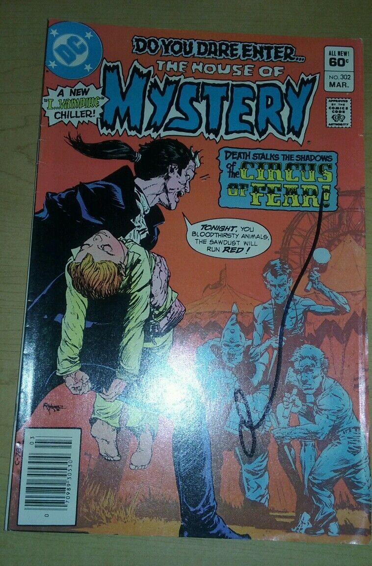 House of mystery 302 I Vampire signed by gary cohn dc comics comic book ...