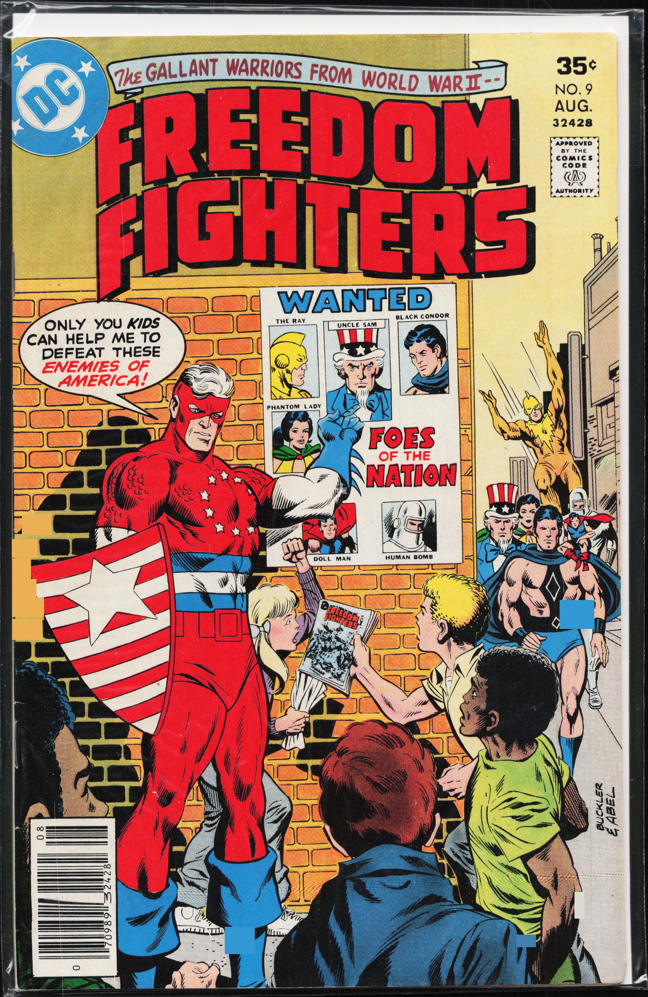 Freedom Fighters #9 (1977) Freedom Fighters | Comic Books - Bronze Age ...