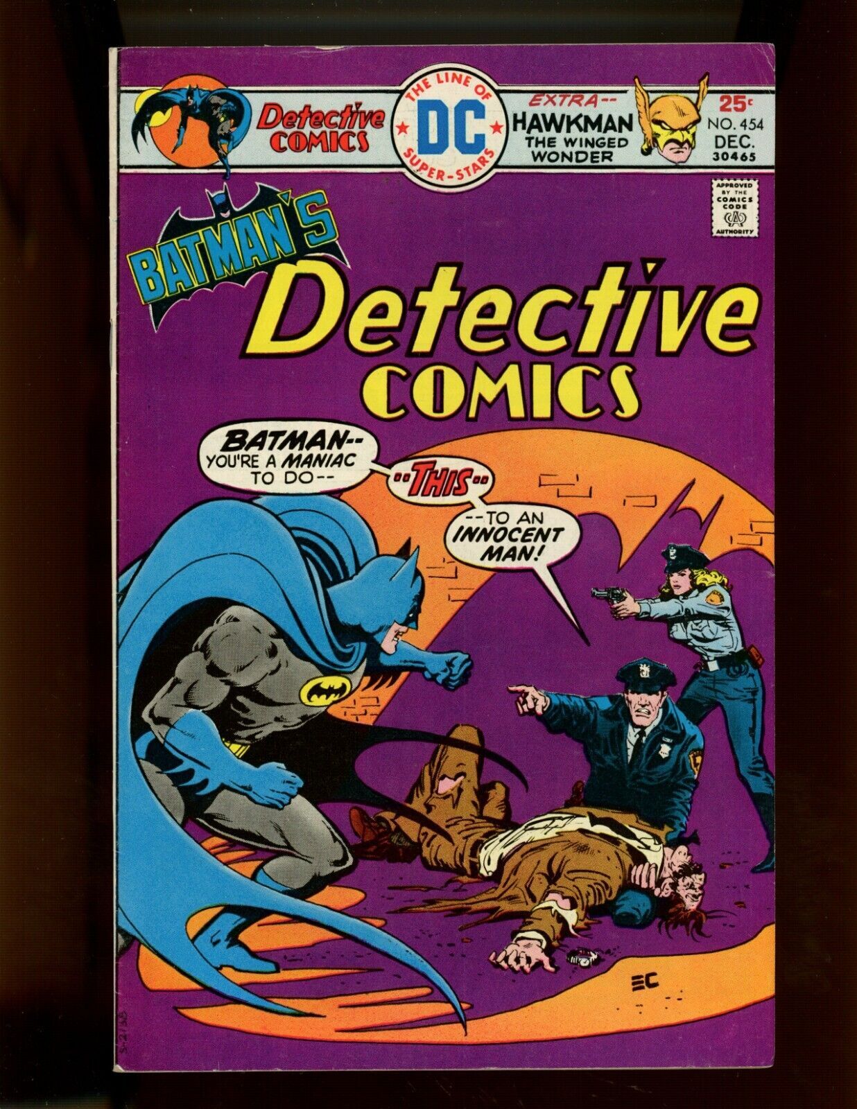 (1975) Detective Comics #454 - BRONZE AGE! "THE SET-UP CAPER" (6.0/6.5 ...