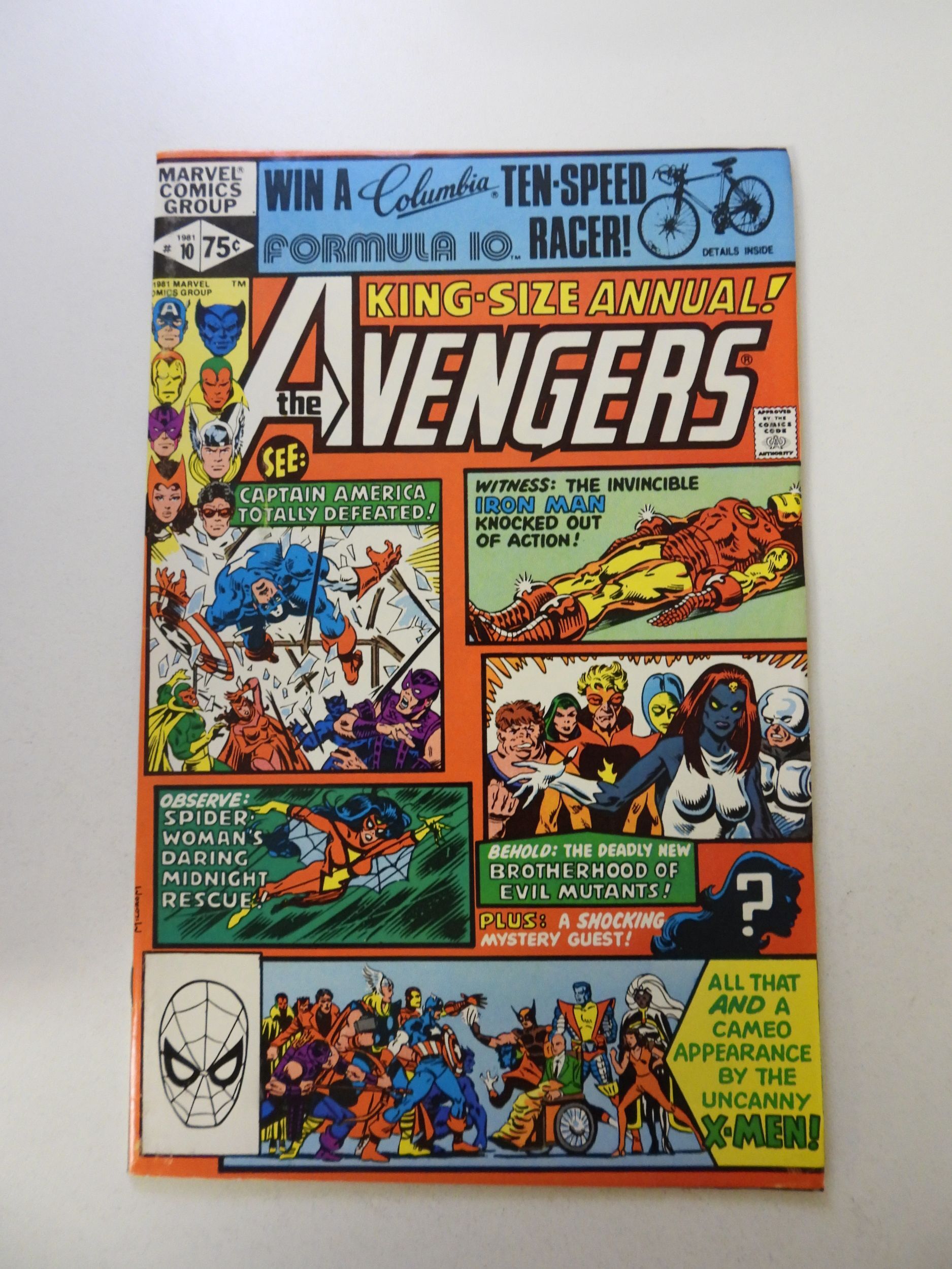 The Avengers Annual #10 (1981) 1st appearance of Rogue VF- condition ...
