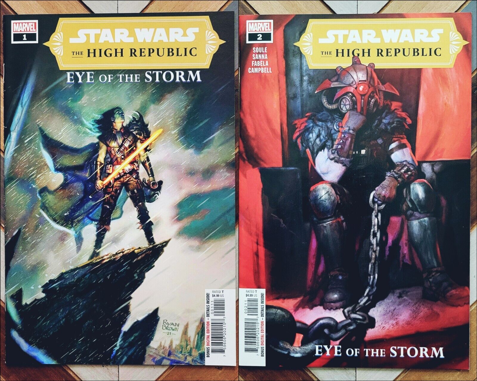 STAR WARS High Republic: Eye Of The Storm #1-2 NM (2022) 1st LEVELER ...