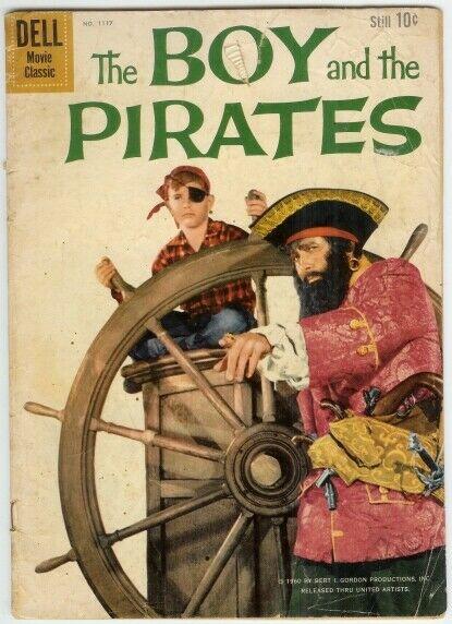 BOY & the Pirates (1960 Dell) F.C.1117 Good Charles Her Comics Book ...