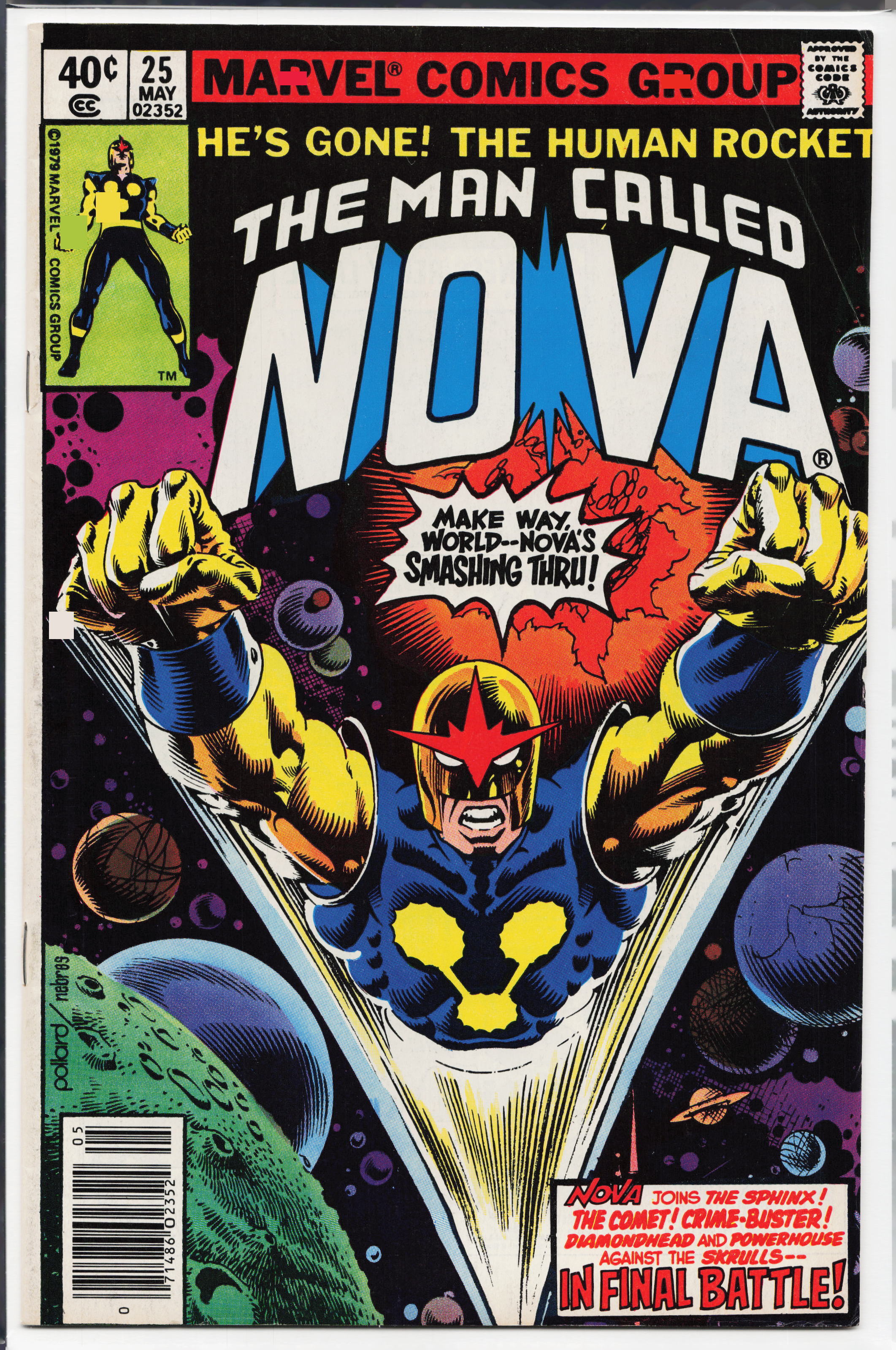 The Man Called Nova #25 (1979) Nova | Comic Books - Bronze Age, Marvel ...