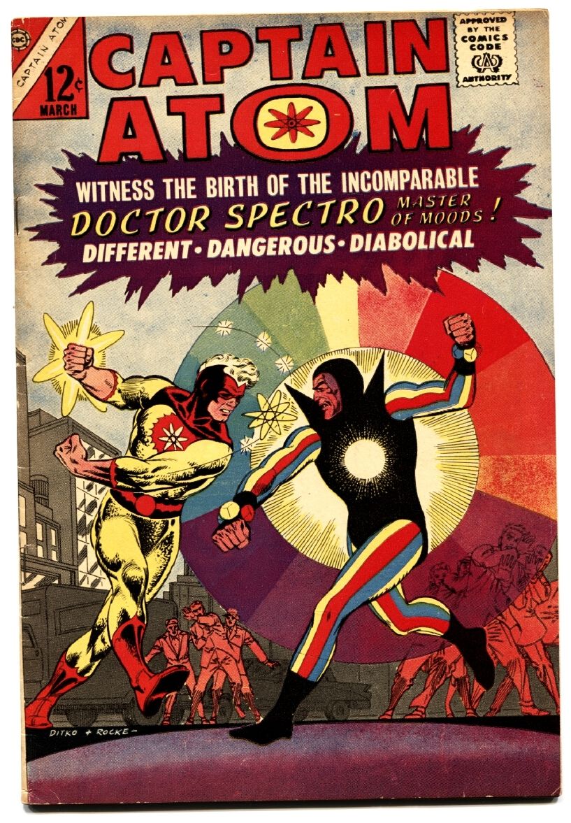 CAPTAIN ATOM V.2 #79 comic book DITKO COVER-First DOCTOR SPECTRO ...