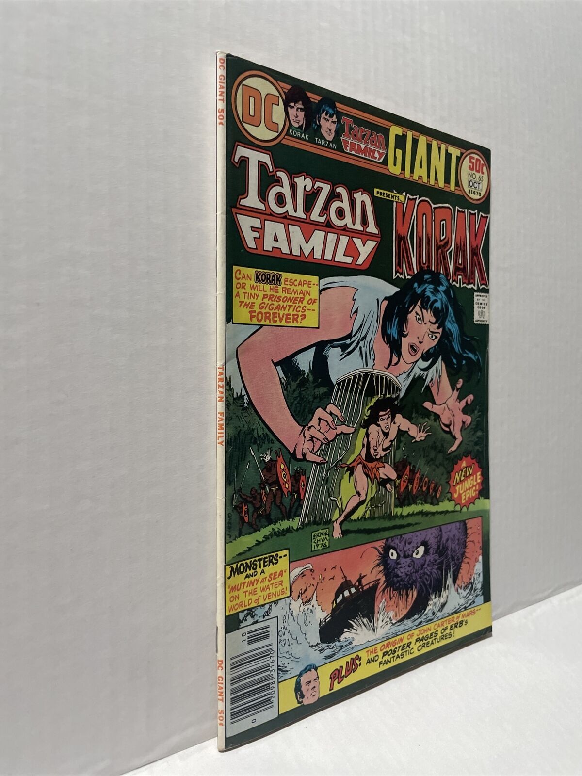 Tarzan Family #65 1976 DC | Comic Books - Bronze Age, DC Comics, Tarzan ...