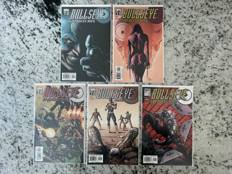 Bullseye Greatest Hits Complete Marvel Comics LTD Series # 1 2 3 4 5 NM ...
