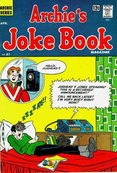 Archie's Jokebook Magazine #87 VG ; Archie | low grade comic April 1965 ...