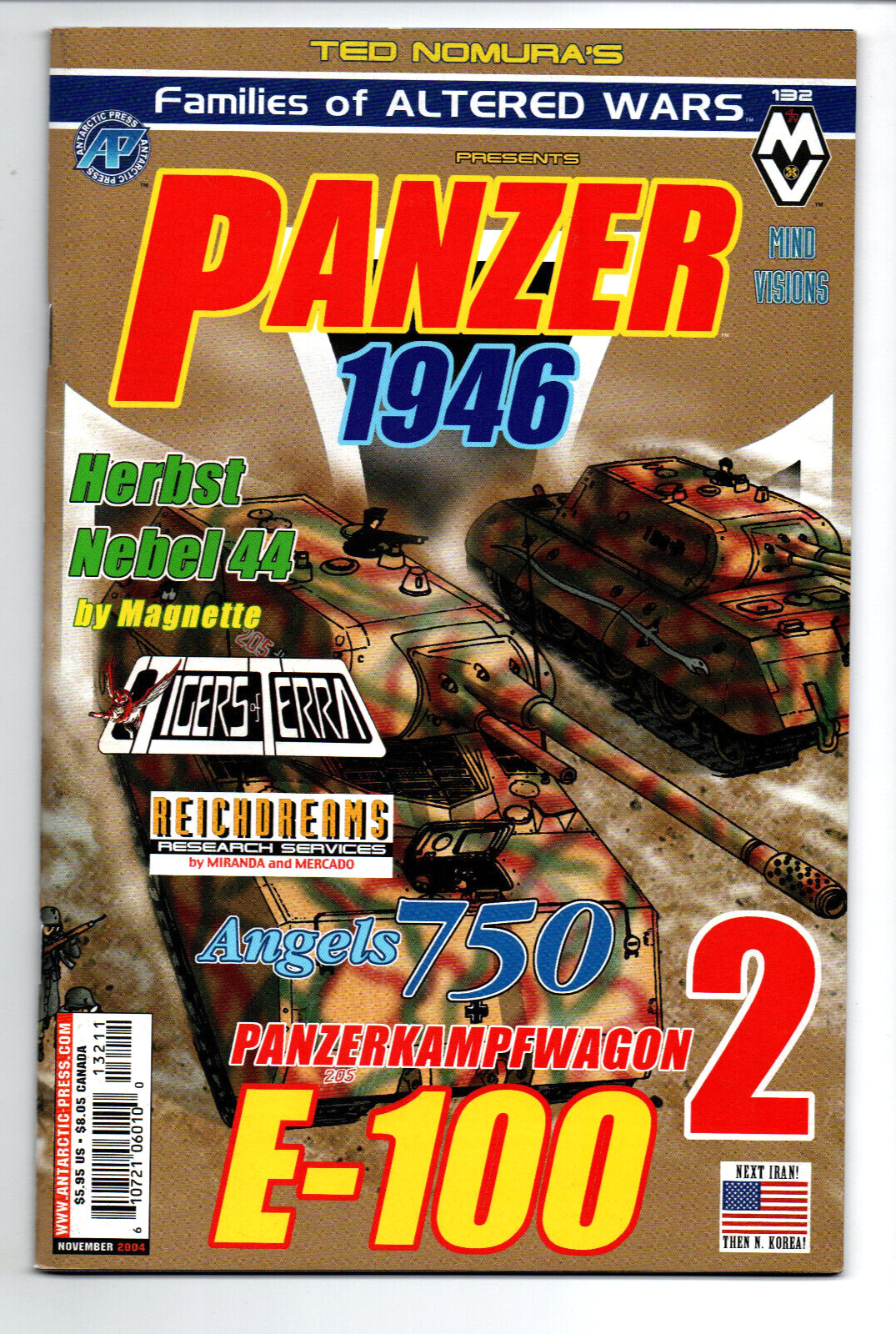 Panzer 1946 #2 - Families of Altered Wars- Luftwaffe 1946 #132 - 2004 ...