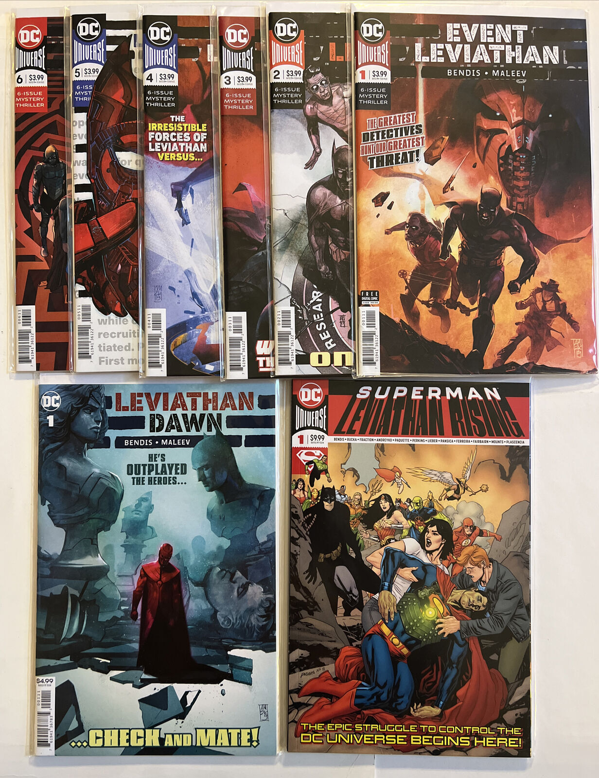 Event Leviathan #1-6 Superman + Leviathan Rising + Leviathan Dawn (Dc Comic 2019 | Comic Books ...