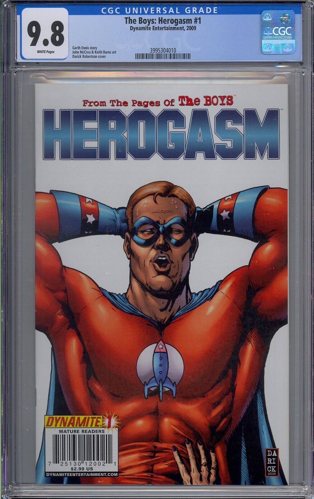 The Boys Herogasm #1 CGC 9.8 725130120021 | Comic Books - Modern Age ...