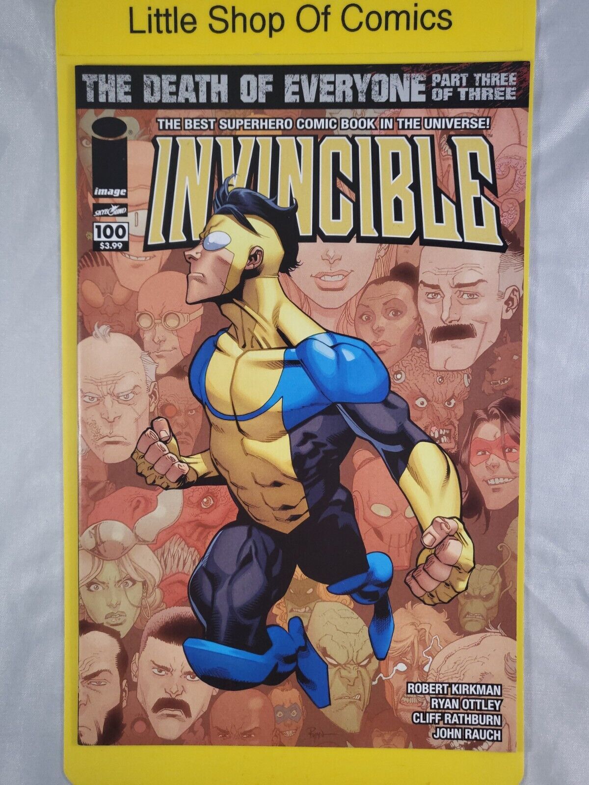 Invincible #100 Main Ottley Cover A The Death of Everyone Amazon Prime ...