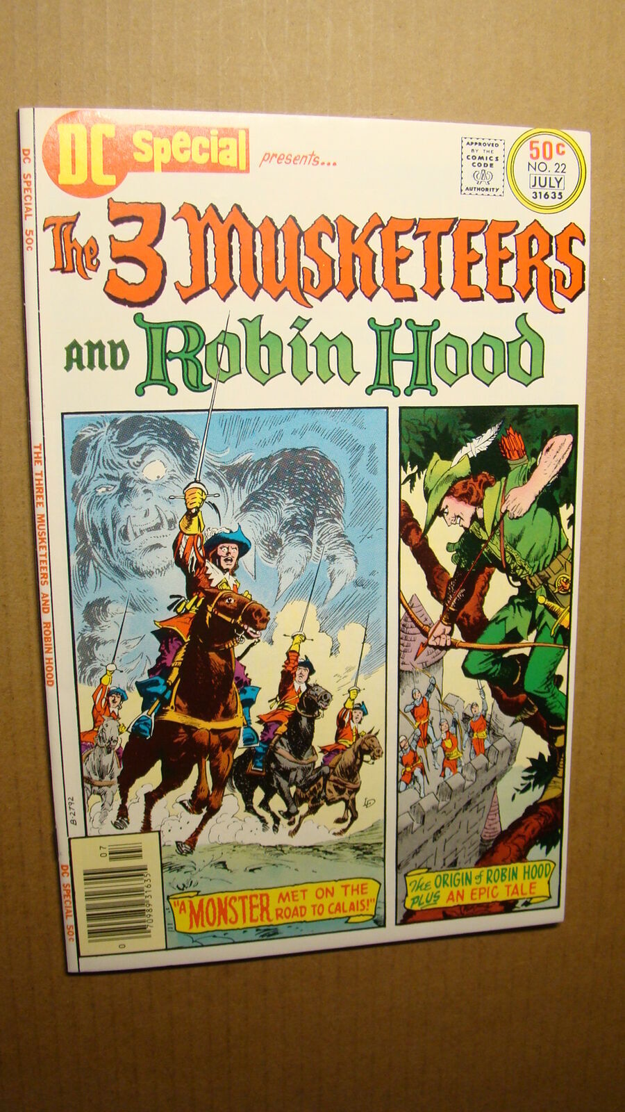 DC Special 22 *Vf+ 8.5 or Better* 3 Musketeers Robin Hood Begin | Comic ...