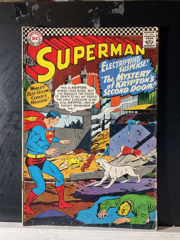 Superman #189 (1966) | Comic Books - Silver Age, DC Comics, Superman ...