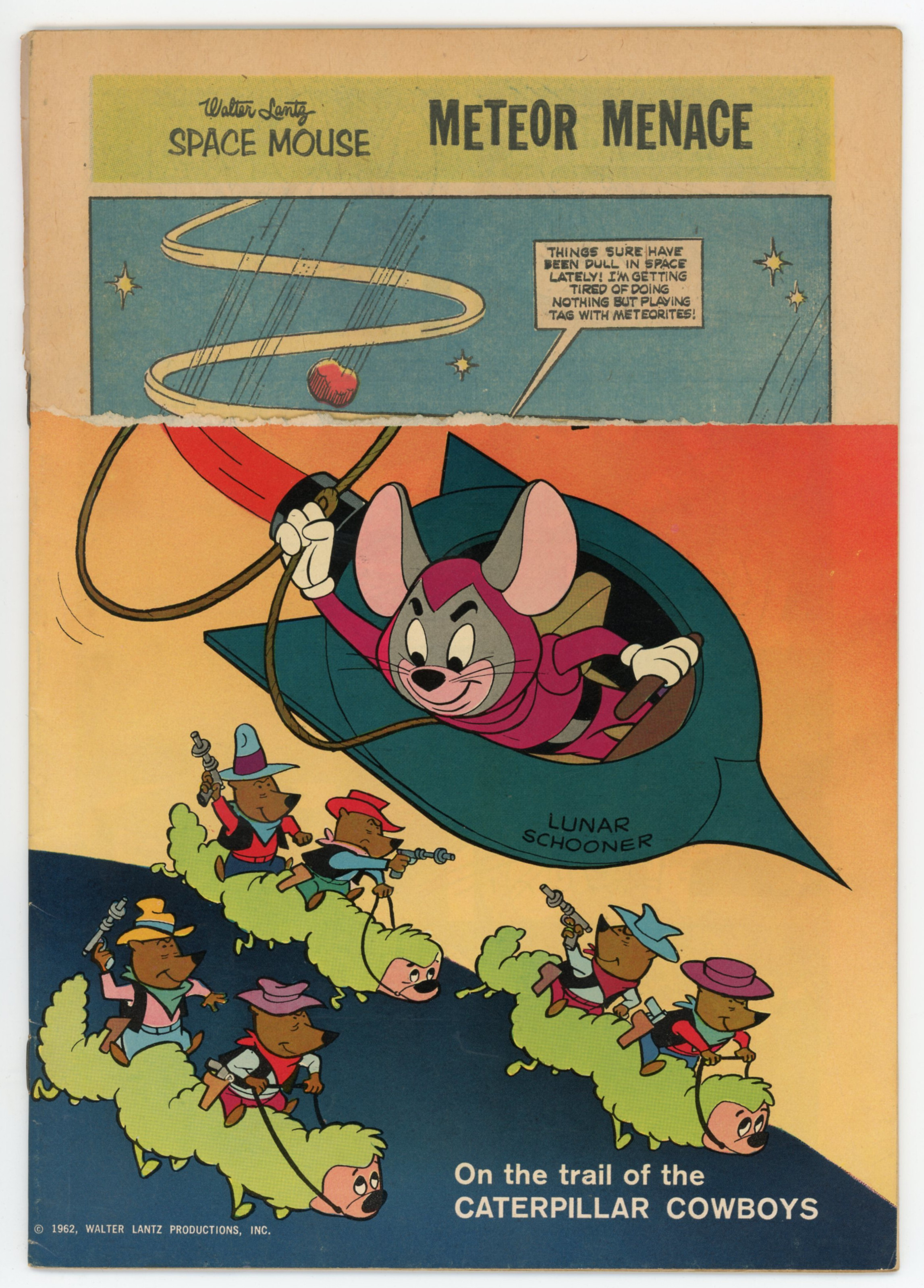 Walter Lantz Space Mouse #2 FR 0.5 Silver Age Gold Key 1963 | Comic ...