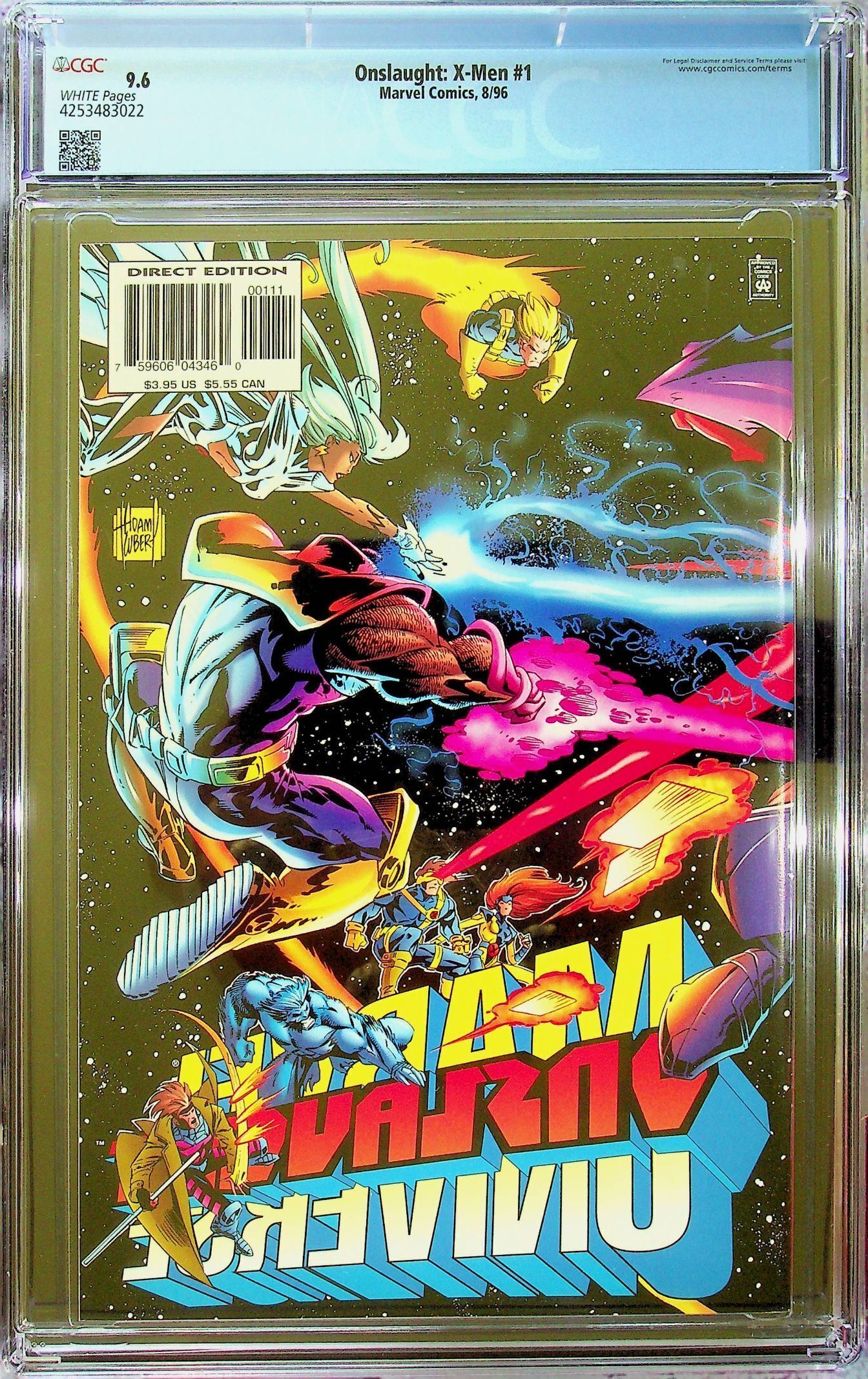 Onslaught: X-Men (1996) - CGC 9.6 - Cert#4253483022 | Comic Books ...