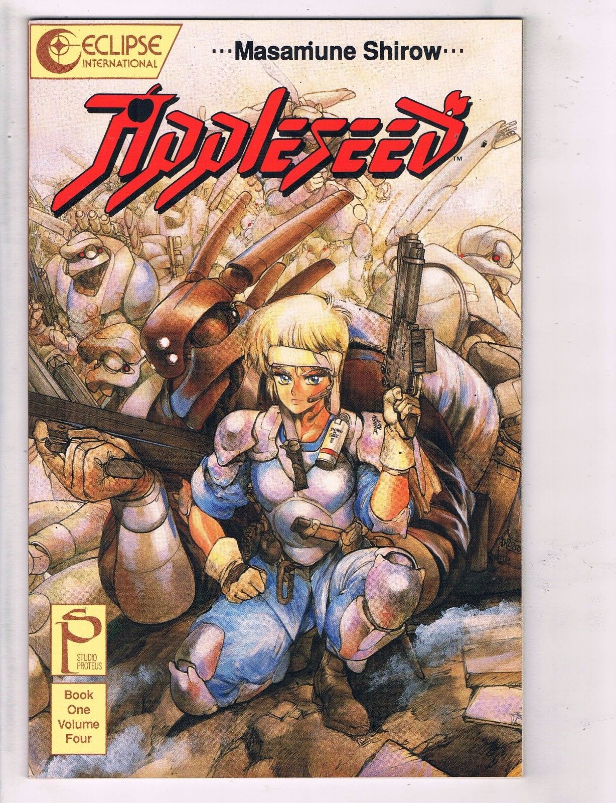 Appleseed Book One # 1 Volume Four # 4 NM Eclipse Comic Book Masamune ...