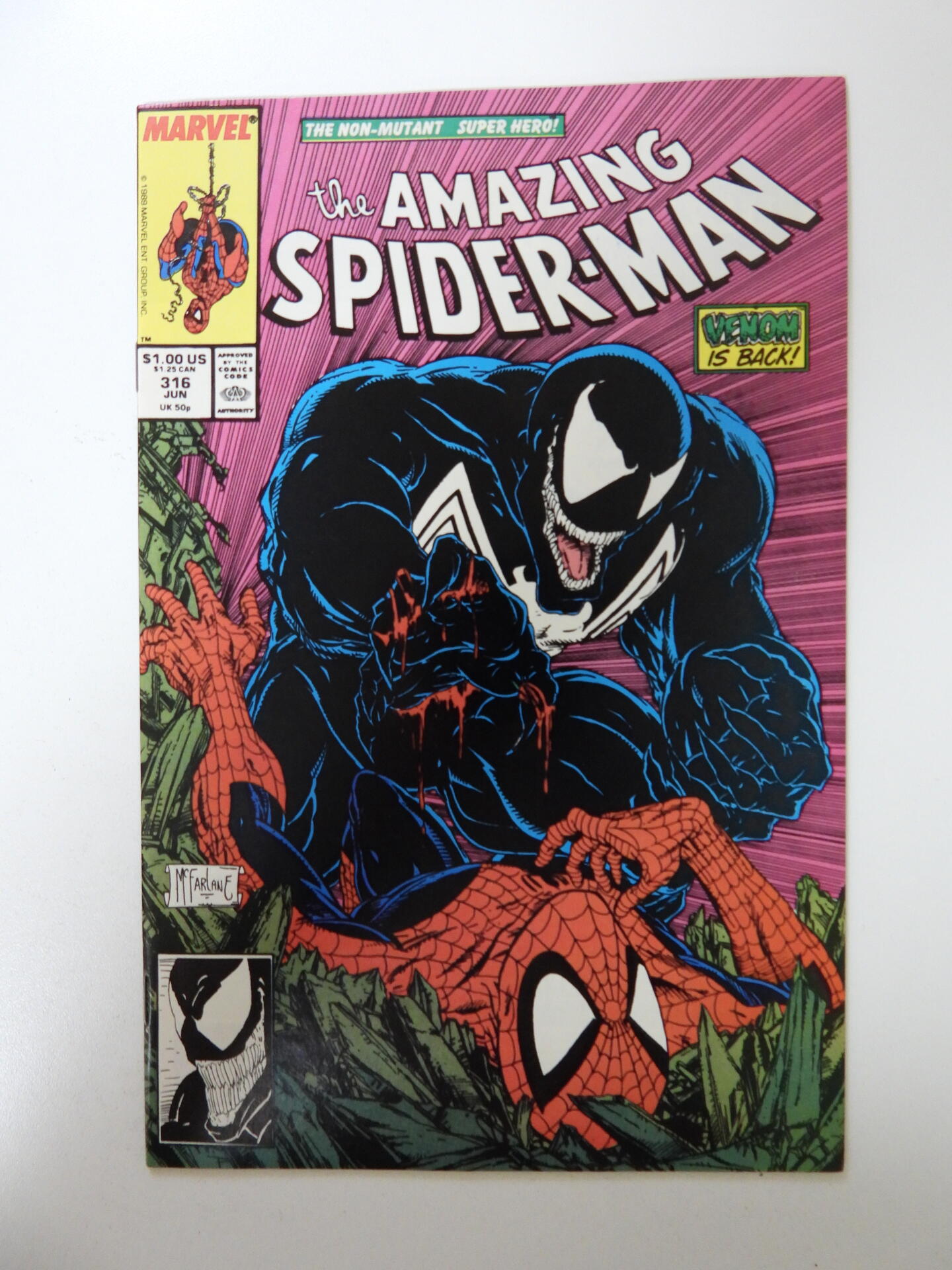 The Amazing Spider-Man #316 (1989) NM- condition | Comic Books - Copper ...