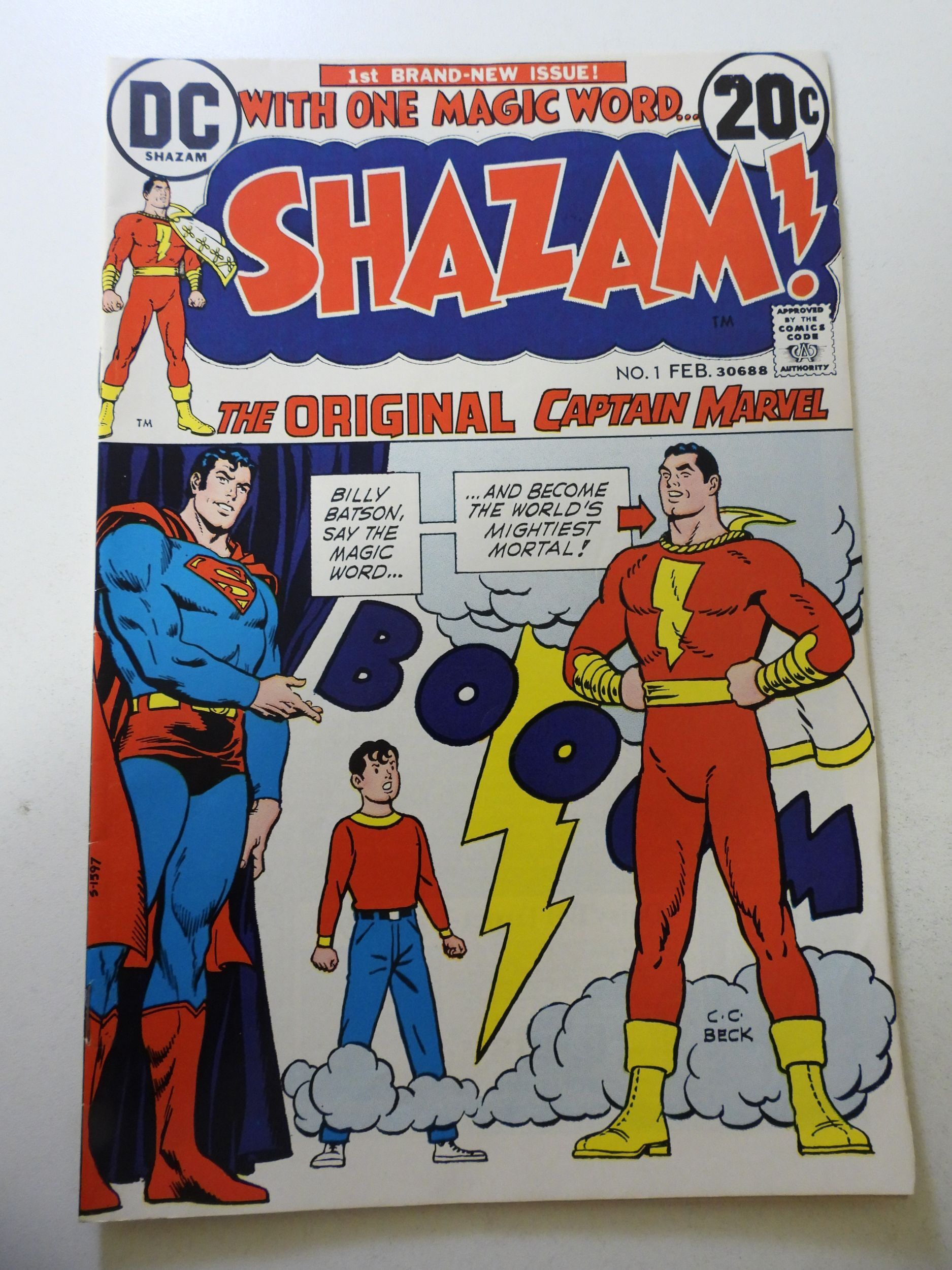 Shazam! #1 (1973) FN+ Condition | Comic Books - Bronze Age, DC Comics ...