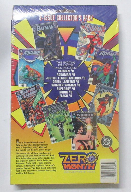 DC Comics 8-Issue Collector's Pack Zero Month Batman Aquaman Sealed ...