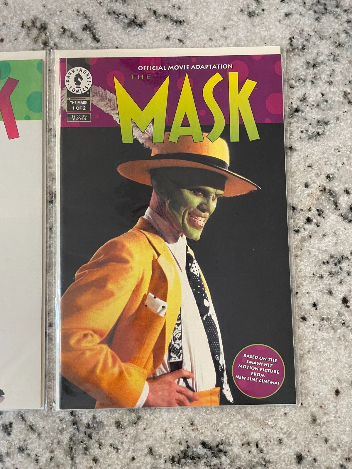 The Mask Official Movie Adaptation Dark Horse Comics LTD Series # 1 2 ...