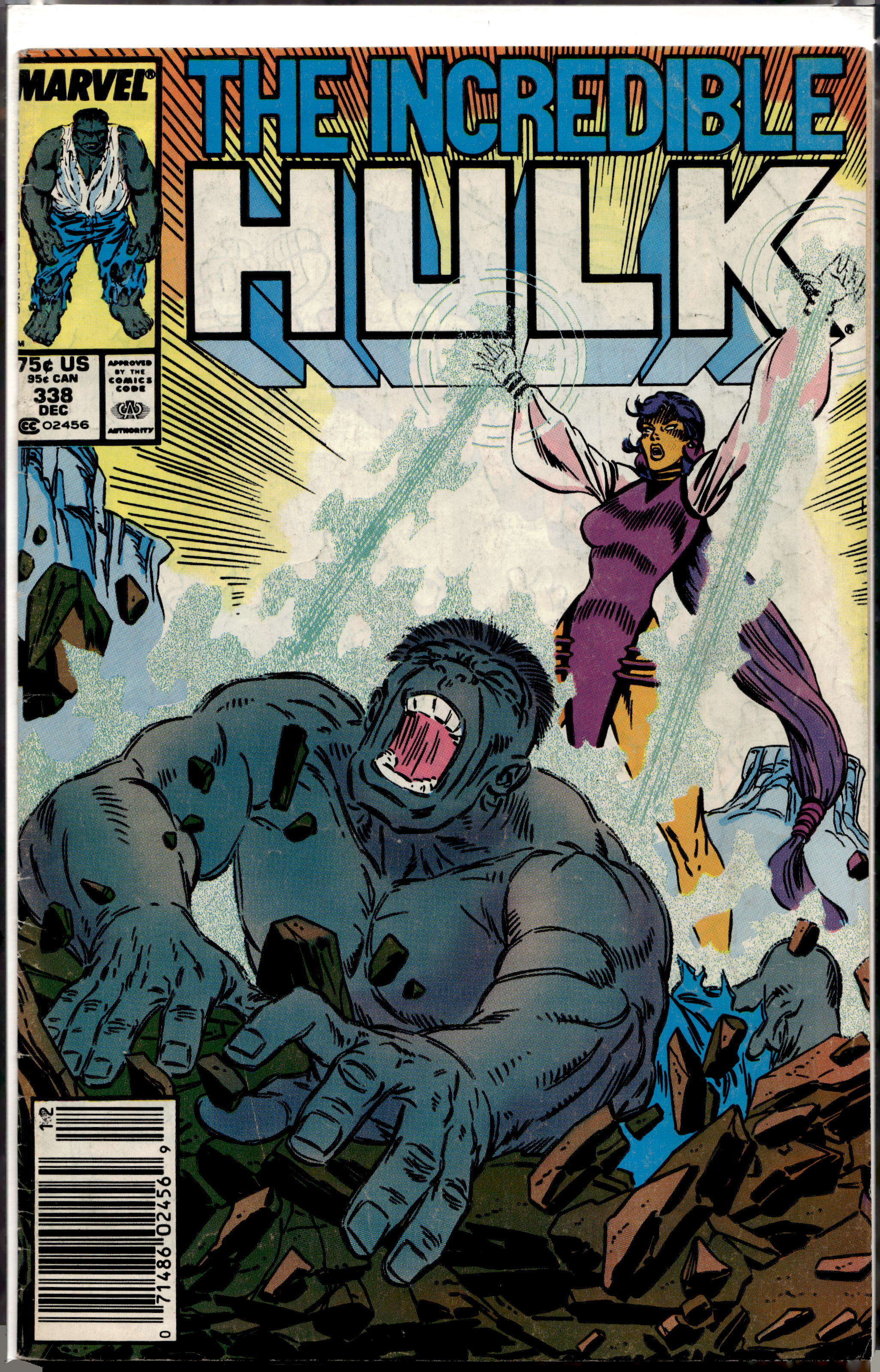 The Incredible Hulk #338 (1987) Hulk | Comic Books - Copper Age, Marvel ...