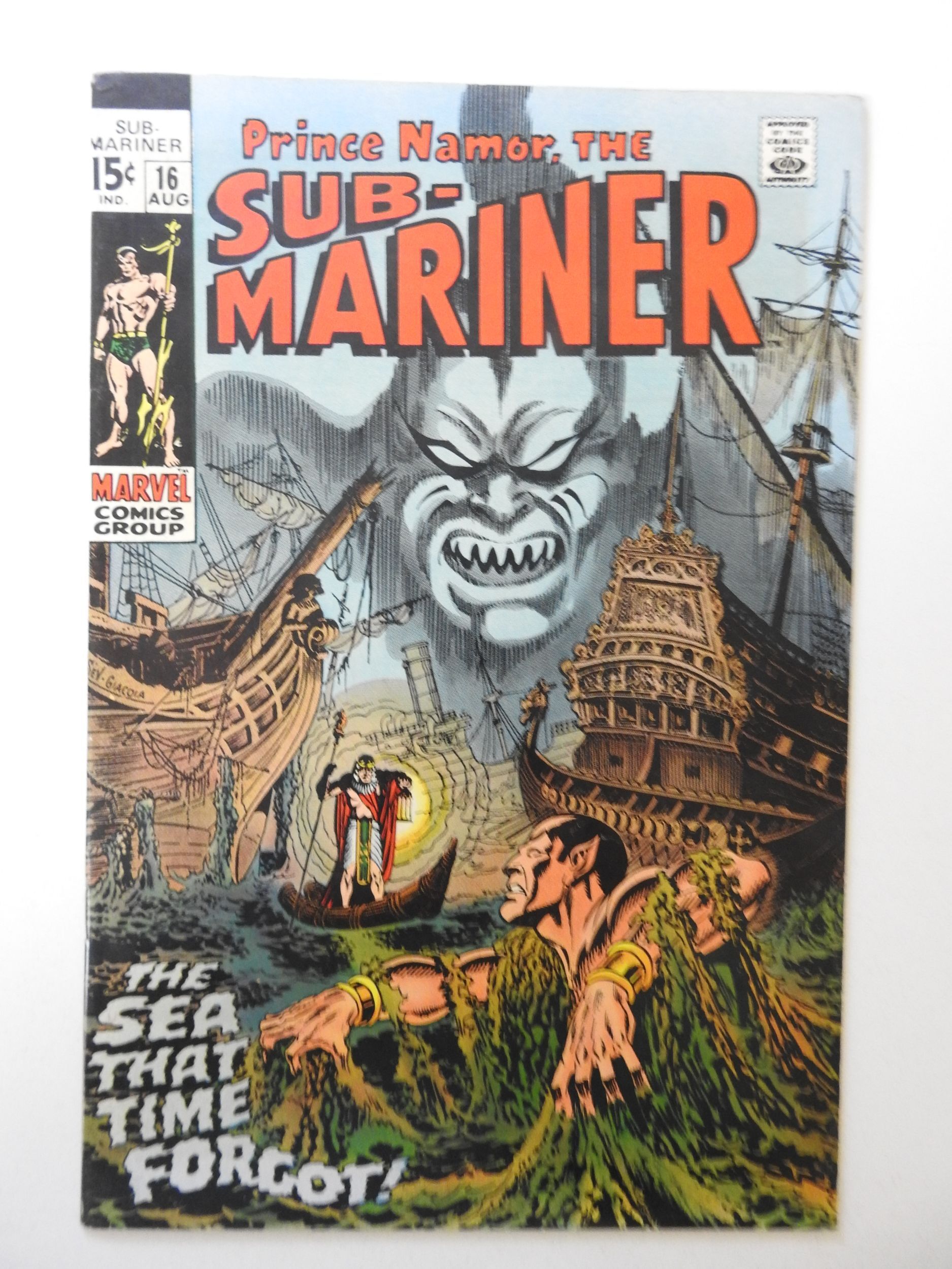 Sub-Mariner #16 (1969) FN+ Condition! | Comic Books - Silver Age, Marvel, Superhero / HipComic