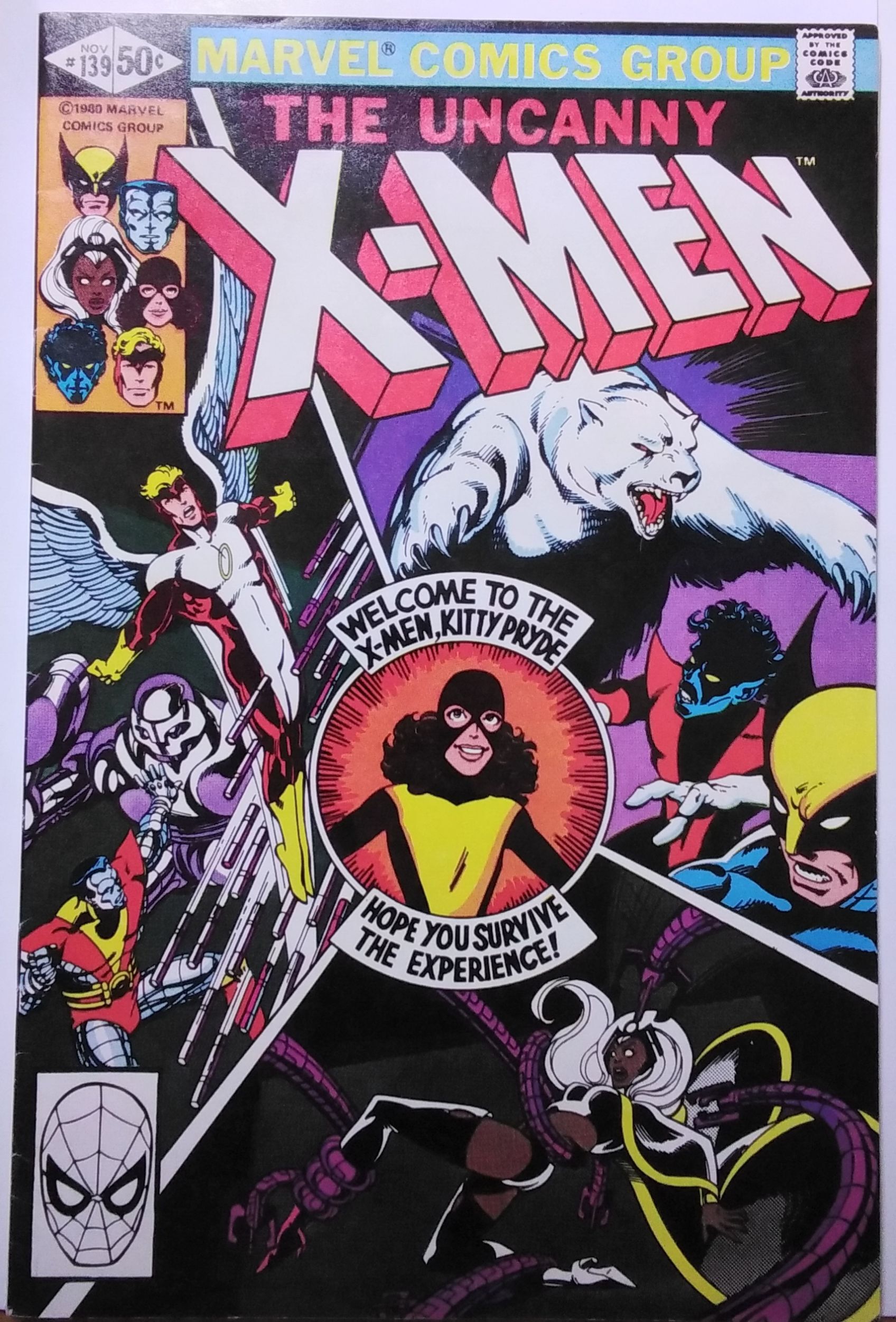 The X-Men #139 (1980) Kitty Pryde joins team | Comic Books - Bronze Age ...