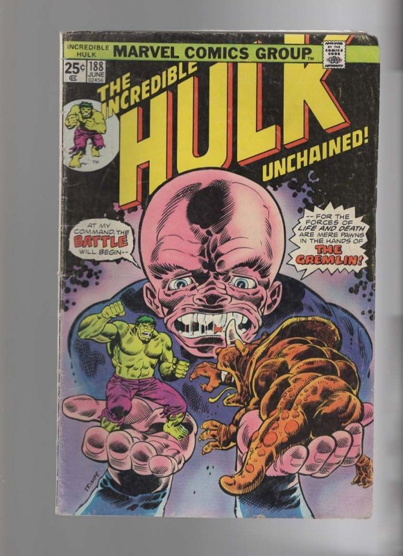 The Incredible Hulk #186,187,188,189,190,191 (1975) | Comic Books ...
