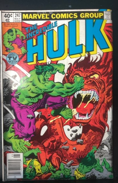 The Incredible Hulk #247 (1980) | Comic Books - Bronze Age, Marvel ...